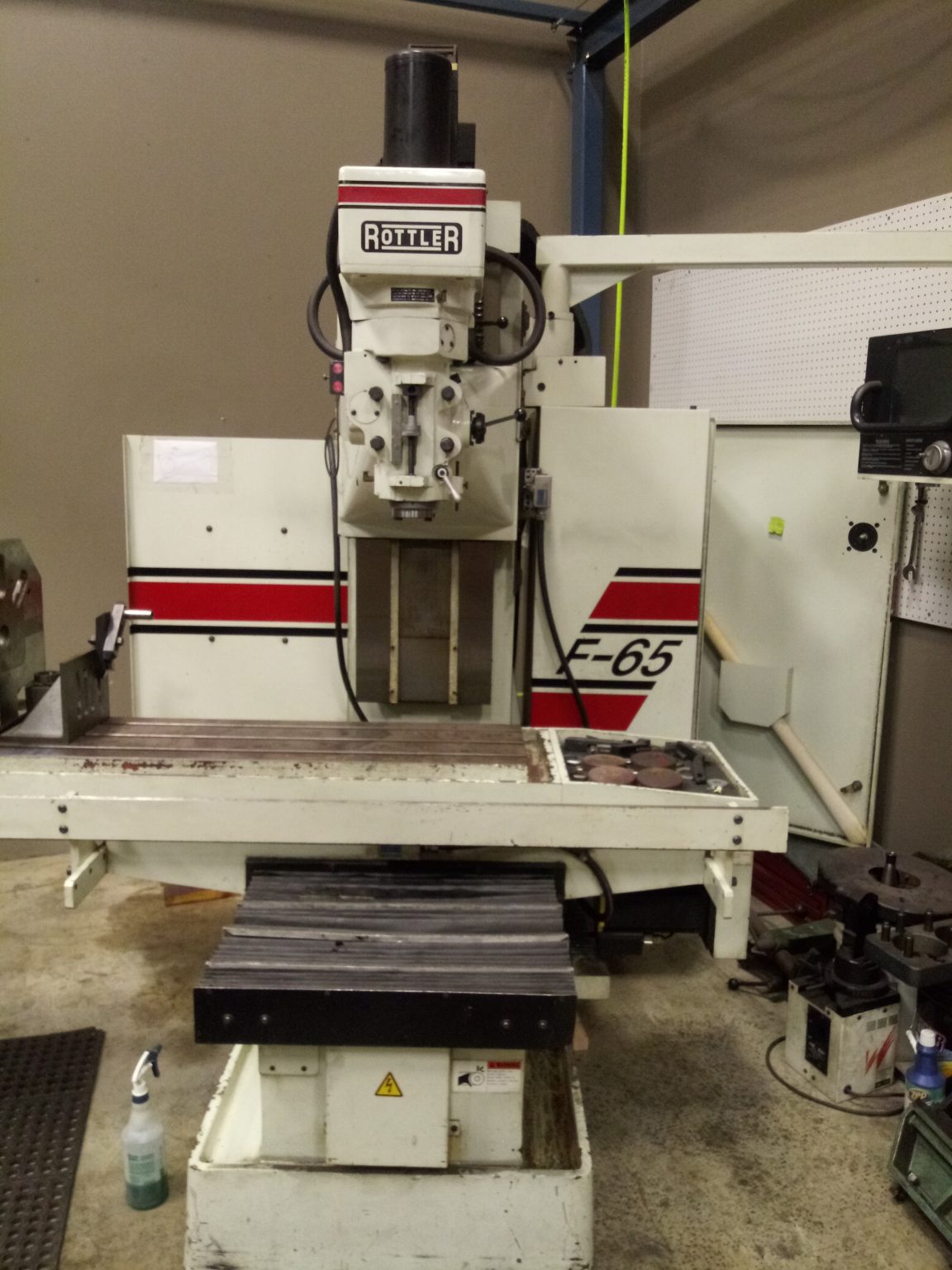 Bringing a Rottler F-65 CNC back to life – Bartonek Drag Racing