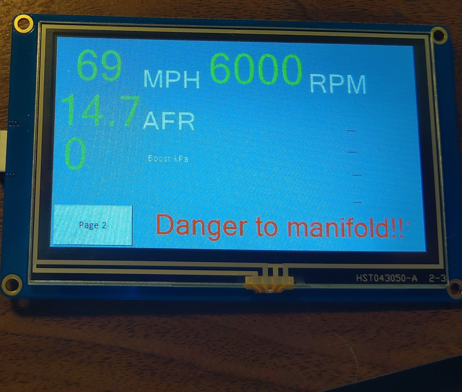 Working on an Arduino based CAN-BUS dash – Bartonek Drag Racing